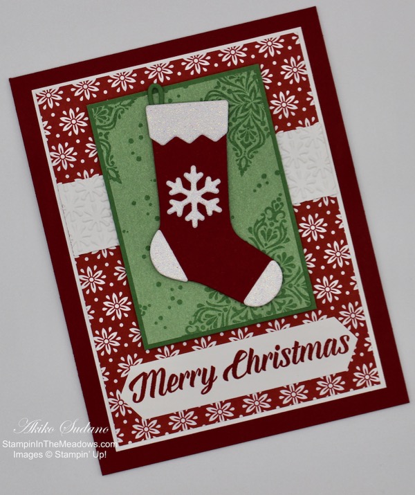 Stampin’ Up! Christmas Stockings Card – Stampin' in the Meadows