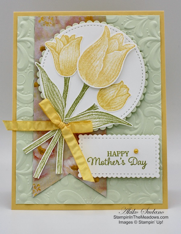 Stampin’ Up! Timeless Tulips Mother’s Day Card Video Tutorial – Stampin ...