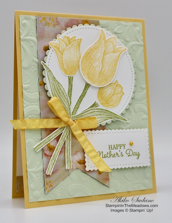 Stampin’ Up! Timeless Tulips Mother’s Day Card Video Tutorial – Stampin ...