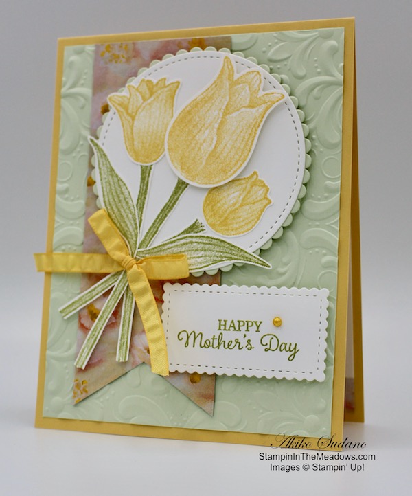Stampin’ Up! Timeless Tulips Mother’s Day Card Video Tutorial – Stampin ...