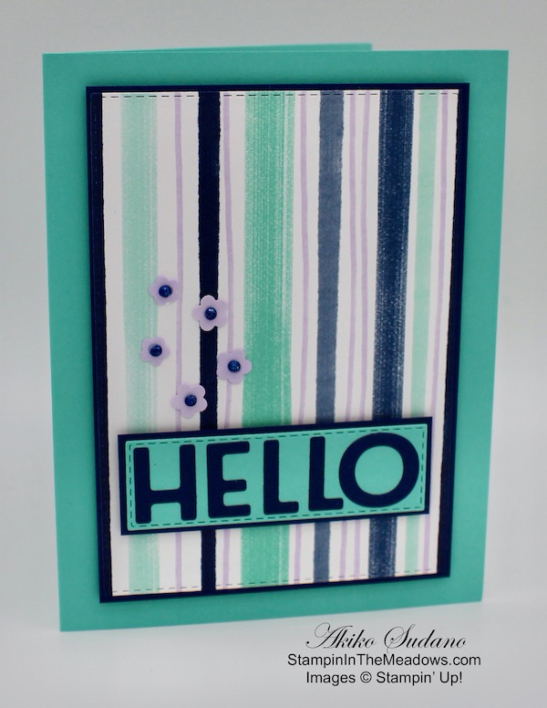 Stampin’ Up! Playful Alphabet Hello Card – Stampin' in the Meadows