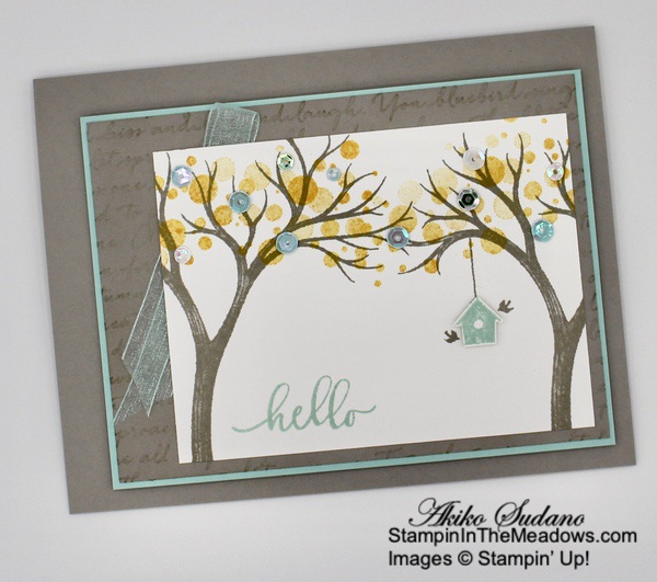 Stampin’ Up! Life Is Beautiful Hello Card – Stampin' in the Meadows