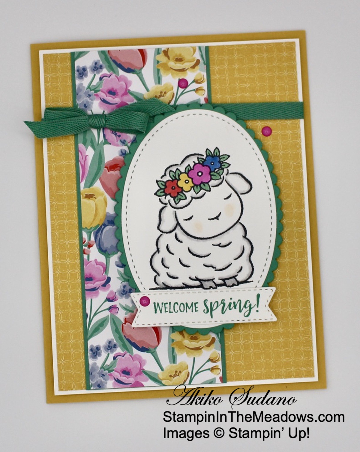 Stampin’ Up! Springtime Joy Easter Card – Stampin' in the Meadows