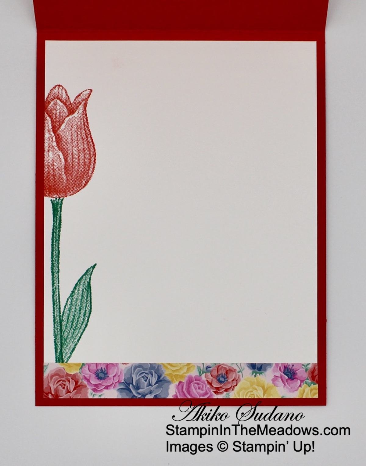 Stampin’ Up! Timeless Tulips Video Tutorial – Stampin' in the Meadows