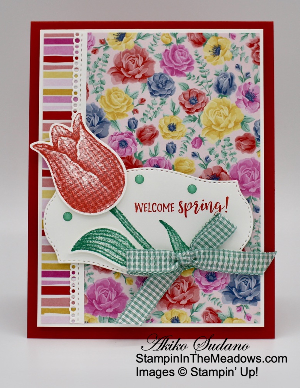 Stampin’ Up! Timeless Tulips Video Tutorial – Stampin' in the Meadows