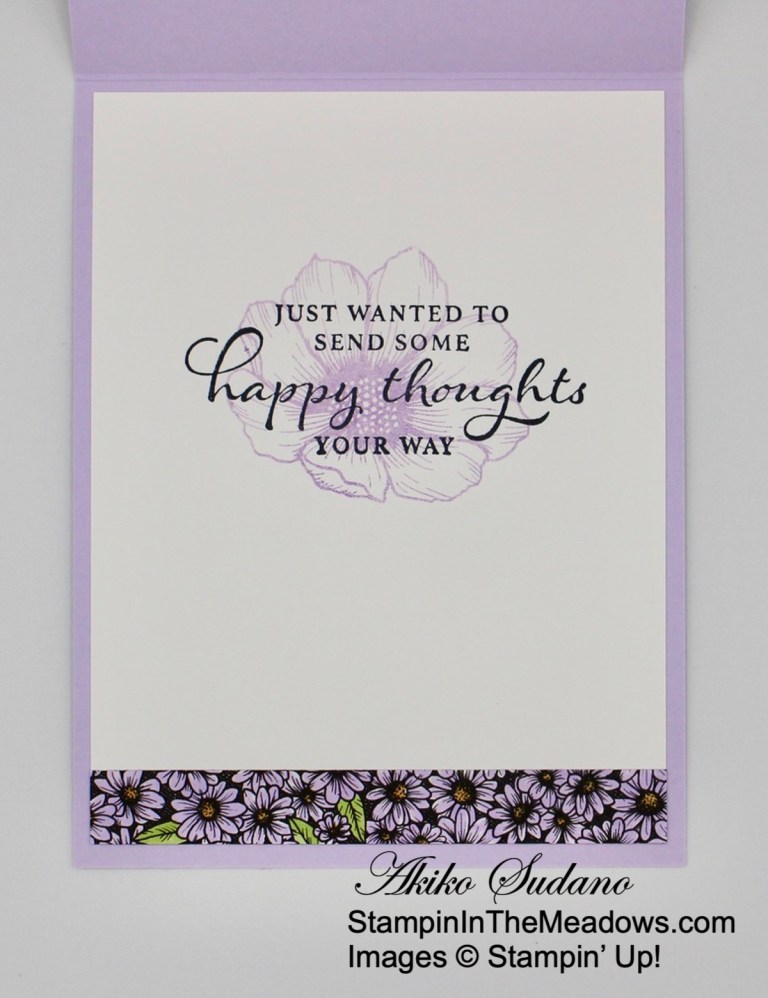 Stampin’ Up! Happy Thoughts Thinking of You Card – Stampin' in the Meadows