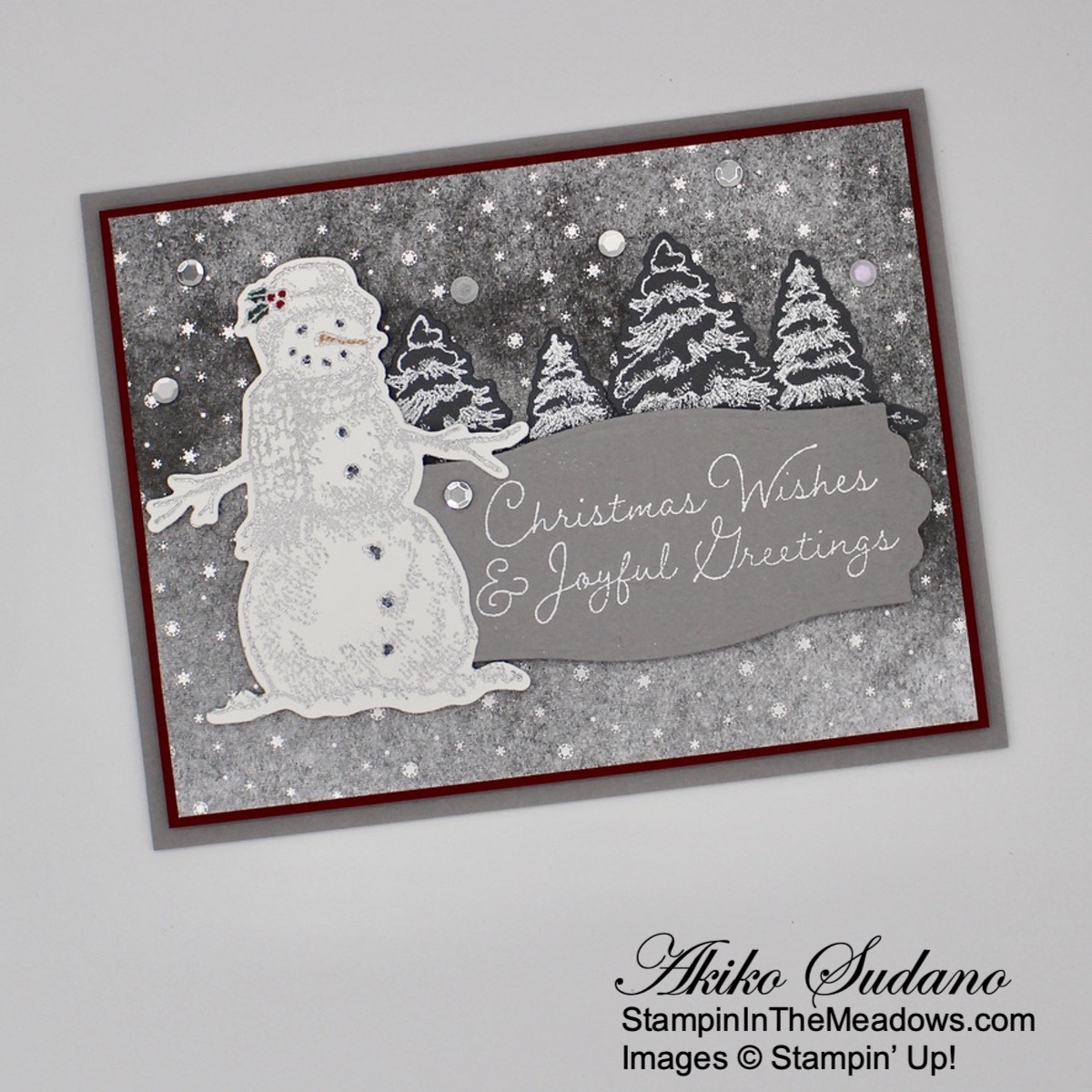 Stampin’ Up! Snow Wonder for the Happy Inkin’ Thursday Blog Hop ...