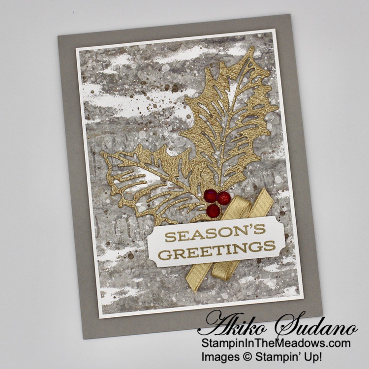 Stampin’ Up! Leaves of Holly Sneak Peek – Stampin' in the Meadows