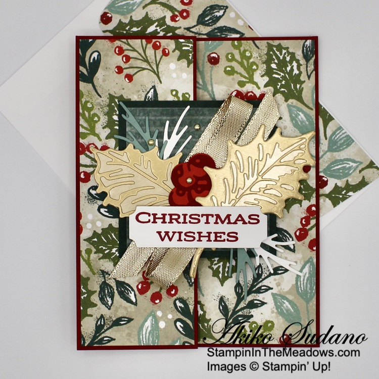 Stampin’ Up! Leaves of Holly Cards – Stampin' in the Meadows