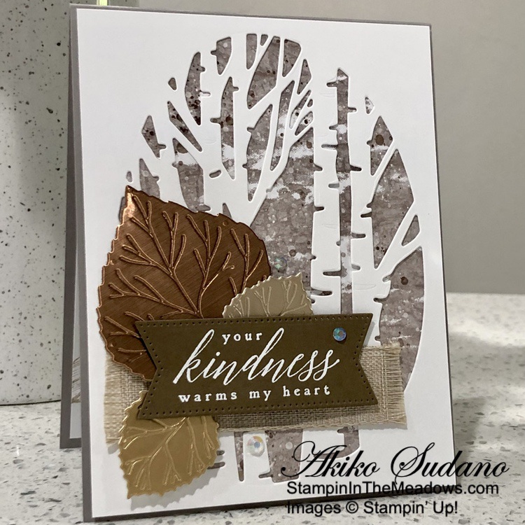 Stampin’ Up! Perched In A Tree Kindness Card – Stampin' in the Meadows