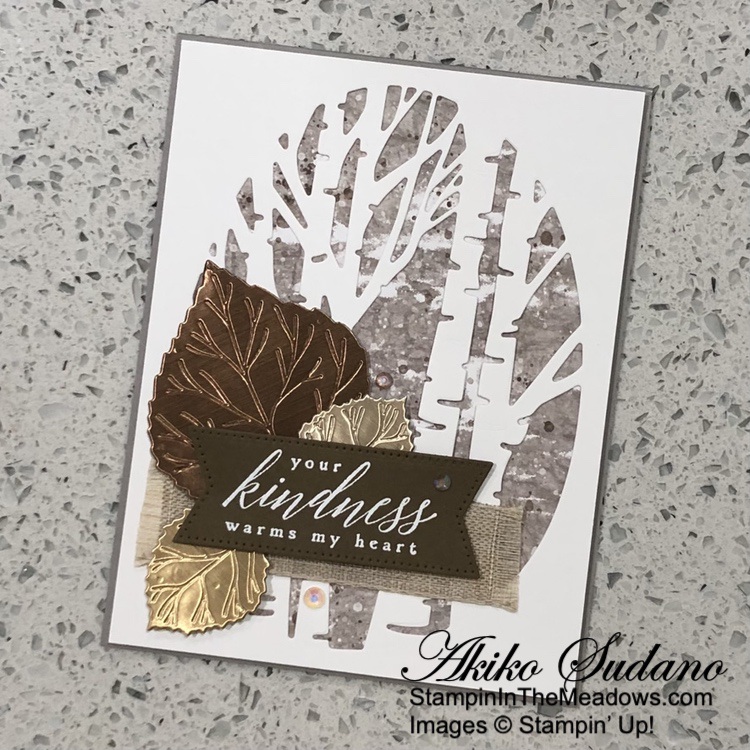 Stampin’ Up! Perched In A Tree Kindness Card – Stampin' in the Meadows