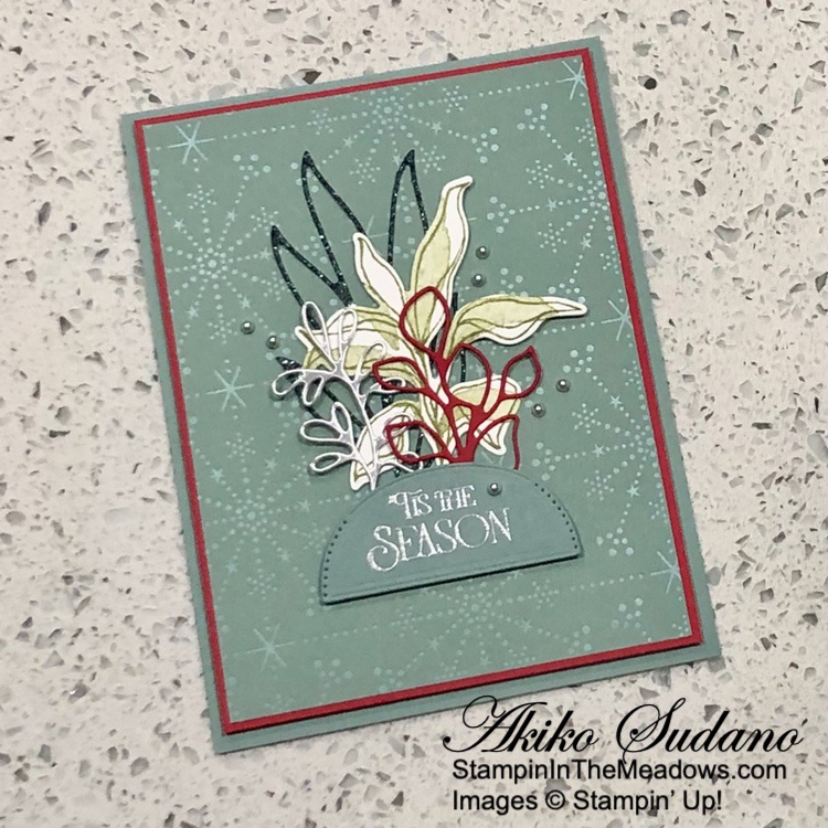 Stampin’ Up! Splendid Thoughts Christmas Card – Stampin' in the Meadows