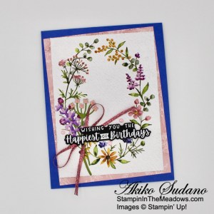 Stampin’ Up! Charming Sentiments Birthday Card – Stampin' in the Meadows