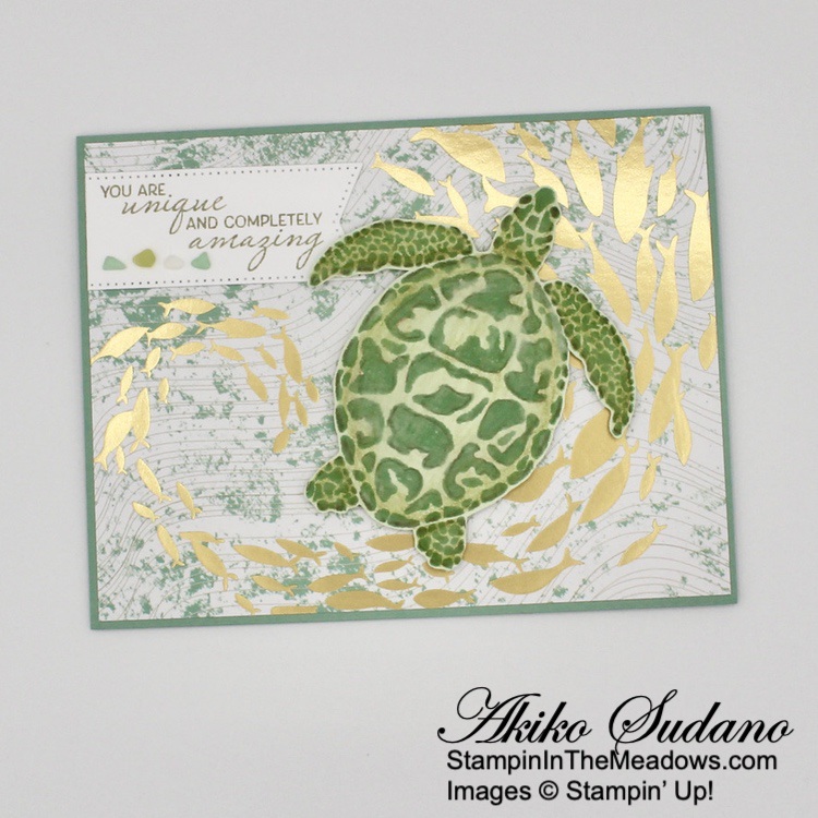 Stampin’ Up! Sea Turtle Card – Stampin' in the Meadows