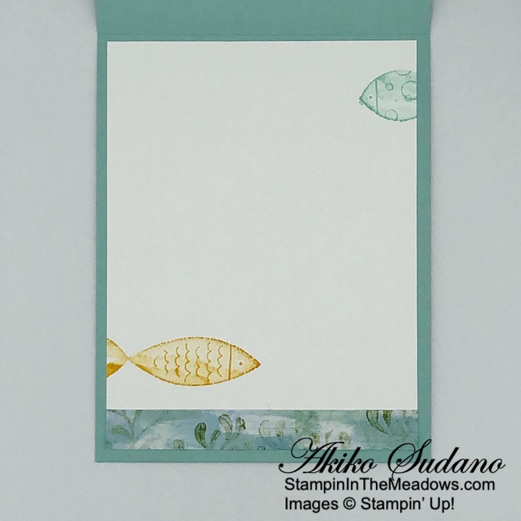 Stampin’ Up! A Fish And A Wish Thank You Card – Stampin' in the Meadows