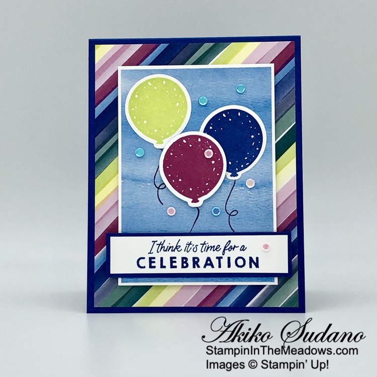 Stampin’ Up! Beautiful Balloons Birthday Card – Stampin' in the Meadows