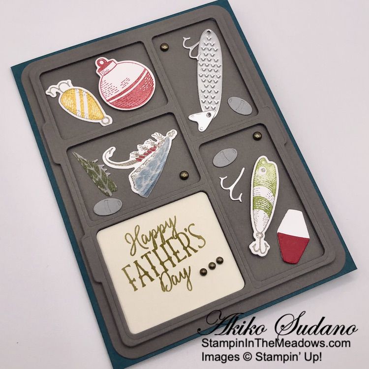 Stampin’ Up! Gone Fishing Father’s Day Card – Stampin' in the Meadows