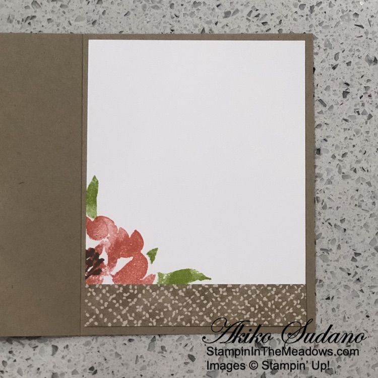 Stampin’ Up! Textured Floral Card – Stampin' in the Meadows