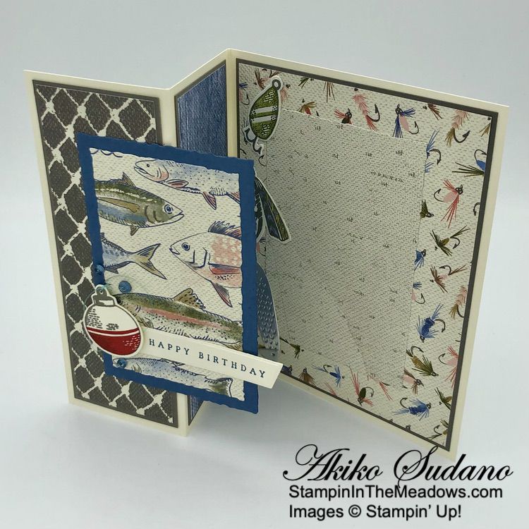 Stampin’ Up! Gone Fishing Birthday Card – Stampin' in the Meadows