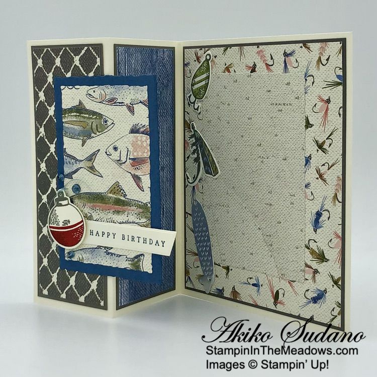 Stampin’ Up! Gone Fishing Birthday Card – Stampin' in the Meadows