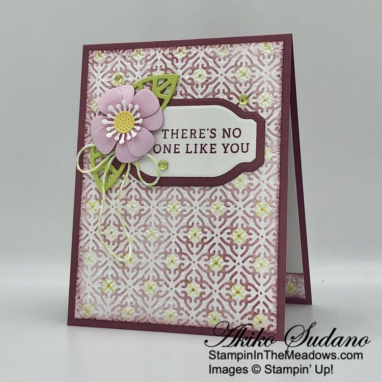 Stampin’ Up! Happy Labels Card – Stampin' in the Meadows