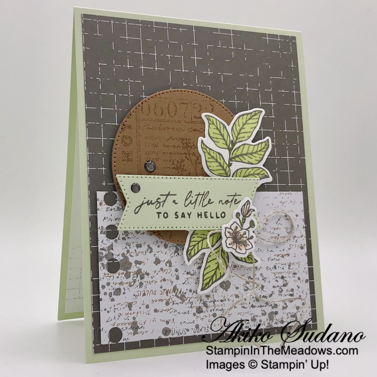 Stampin’ Up! Notes of Nature for the Happy Inkin’ Thursday Blog Hop ...