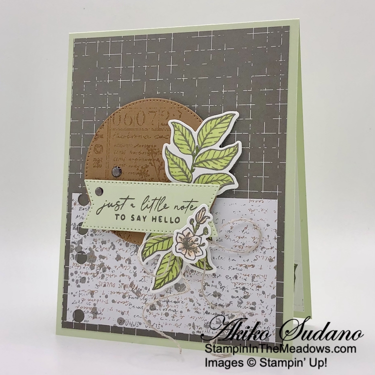 Stampin’ Up! Notes of Nature for the Happy Inkin’ Thursday Blog Hop ...
