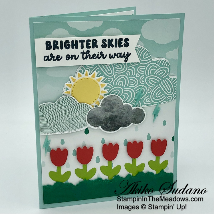 Stampin’ Up! Bright Skies Card – Stampin' in the Meadows