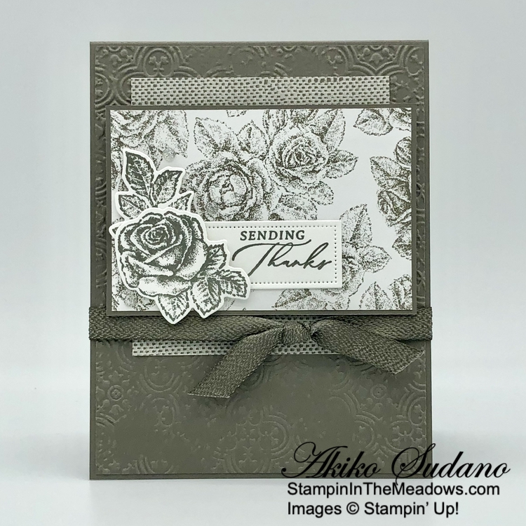 Stampin’ Up! Stippled Roses for the Happy Inkin’ Thursday Blog Hop ...