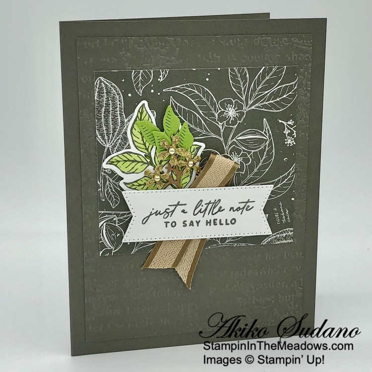 Stampin’ Up! Notes Of Nature for the Happy Inkin’ Thursday Blog Hop ...