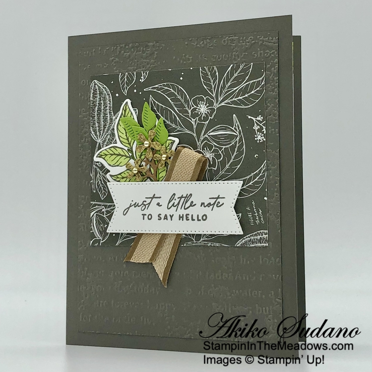 Stampin’ Up! Notes Of Nature for the Happy Inkin’ Thursday Blog Hop ...