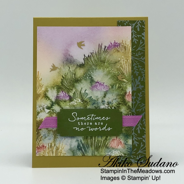 Stampin’ Up! Thoughtful Expressions Card – Stampin' in the Meadows