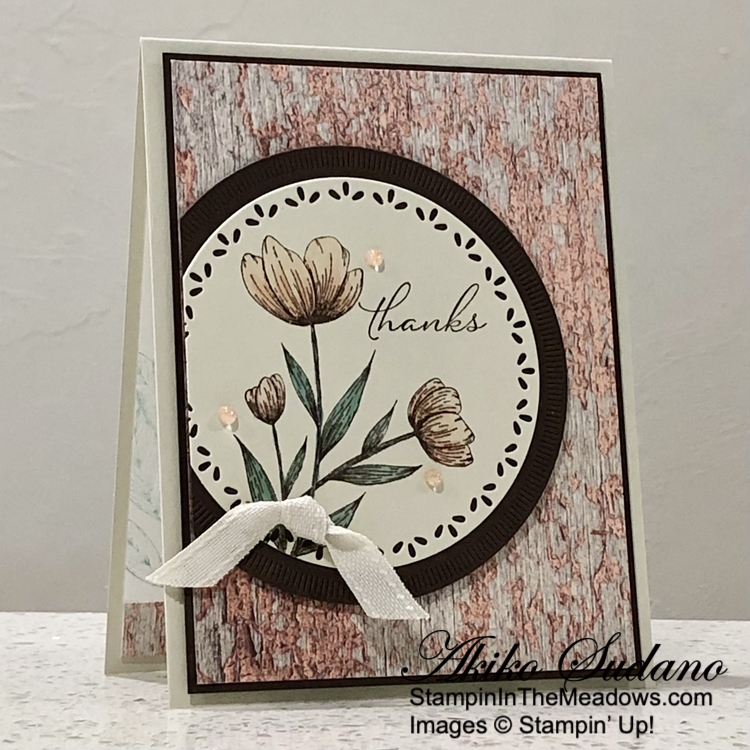 Stampin’ Up! Spotlight On Nature Thank You Card – Stampin' in the Meadows