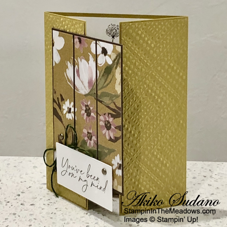 Stampin’ Up! Wildflower Designs Gate Fold Card – Stampin' in the Meadows