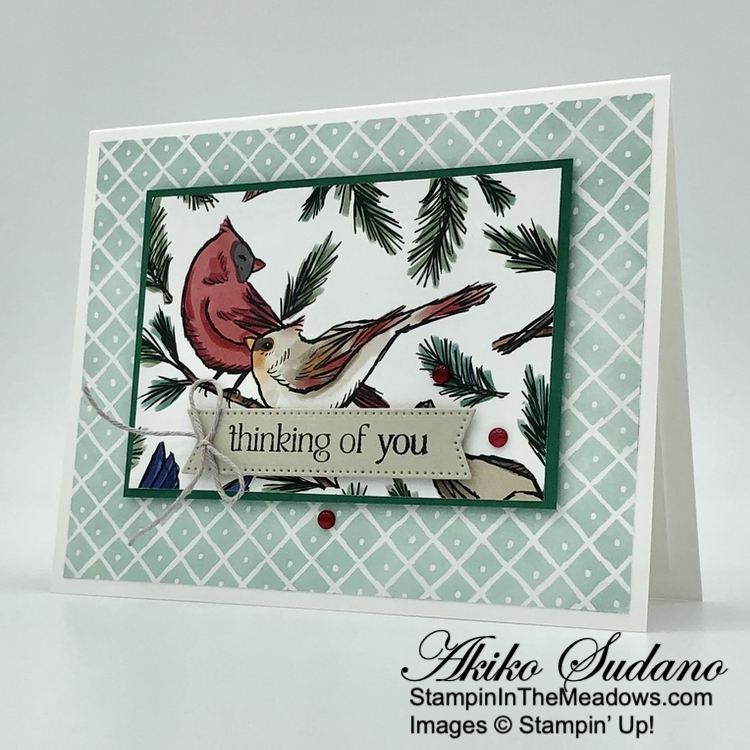 Stampin’ Up! Winterly Tree Tops for the Happy Inkin’ Thursday Blog Hop ...