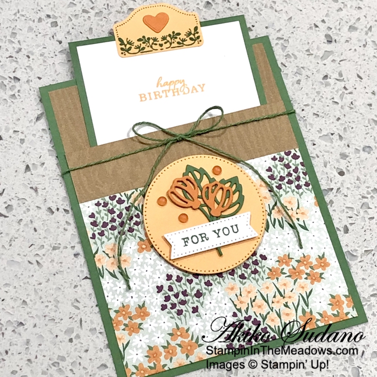 Stampin’ Up! Keeping Tabs Pocket Birthday Card – Stampin' in the Meadows