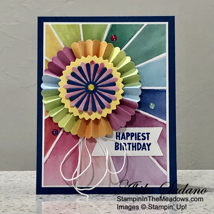 Stampin’ Up! Round We Go Birthday Card – Stampin' in the Meadows