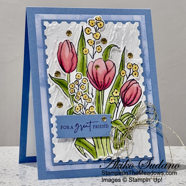 Stampin’ Up! Mixed Florals Friendship Card for the Happy Inkin ...