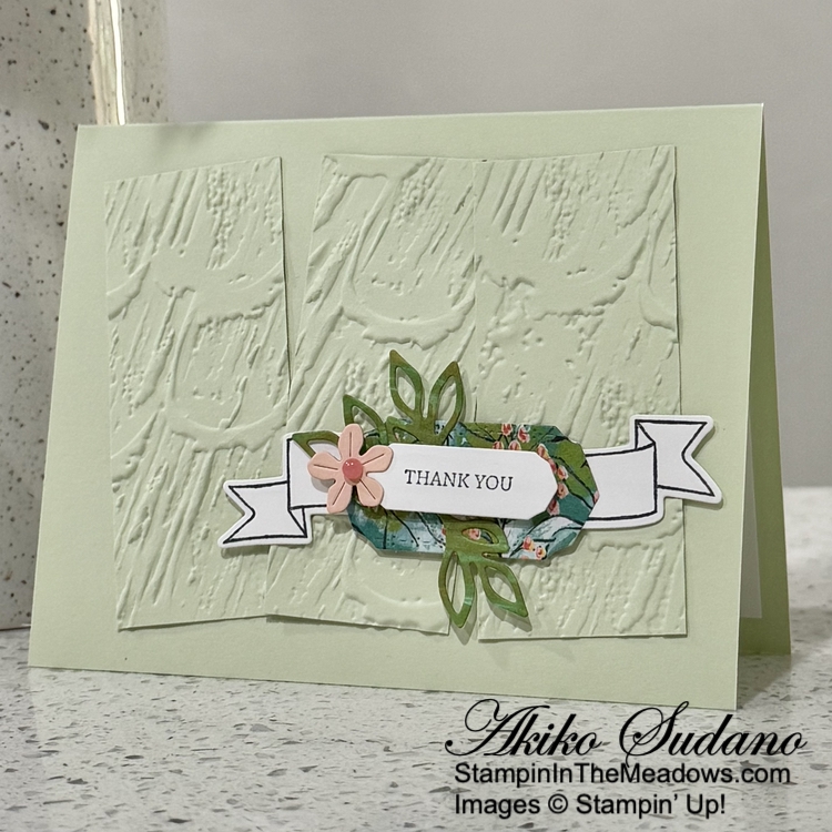 Stampin’ Up! Mixed Labels Thank You Card – Stampin' in the Meadows