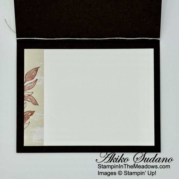 Stampin’ Up! Textured Notes Thank You Card for the Happy Inkin ...