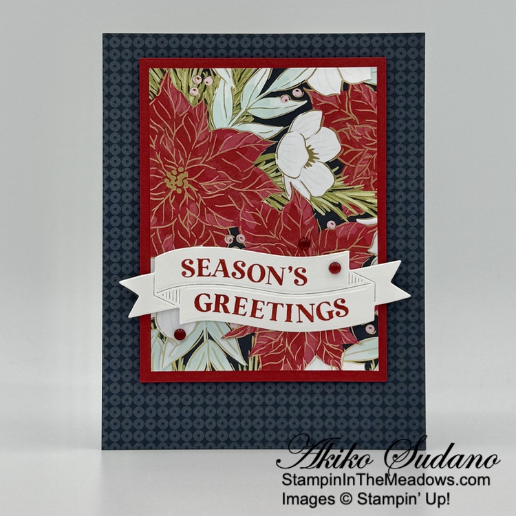 Stampin’ Up! Traditional Labels Seasons Greetings Card – Stampin' in ...