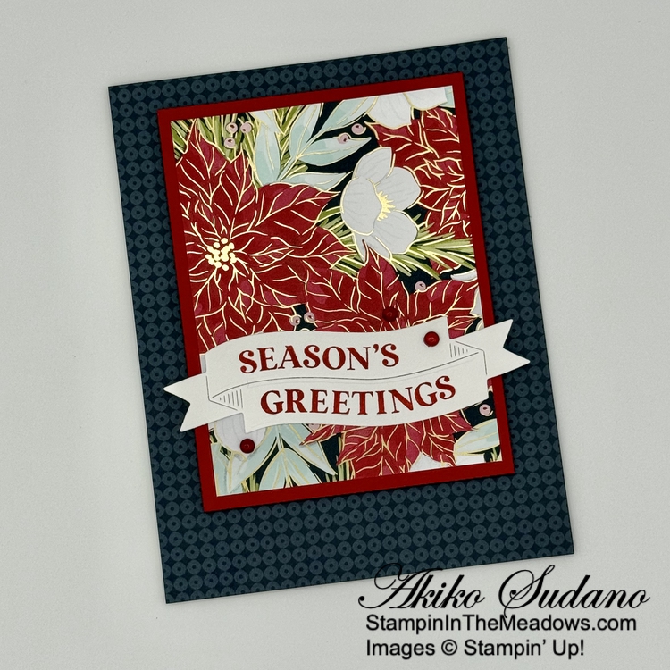 Stampin’ Up! Traditional Labels Seasons Greetings Card – Stampin' in ...